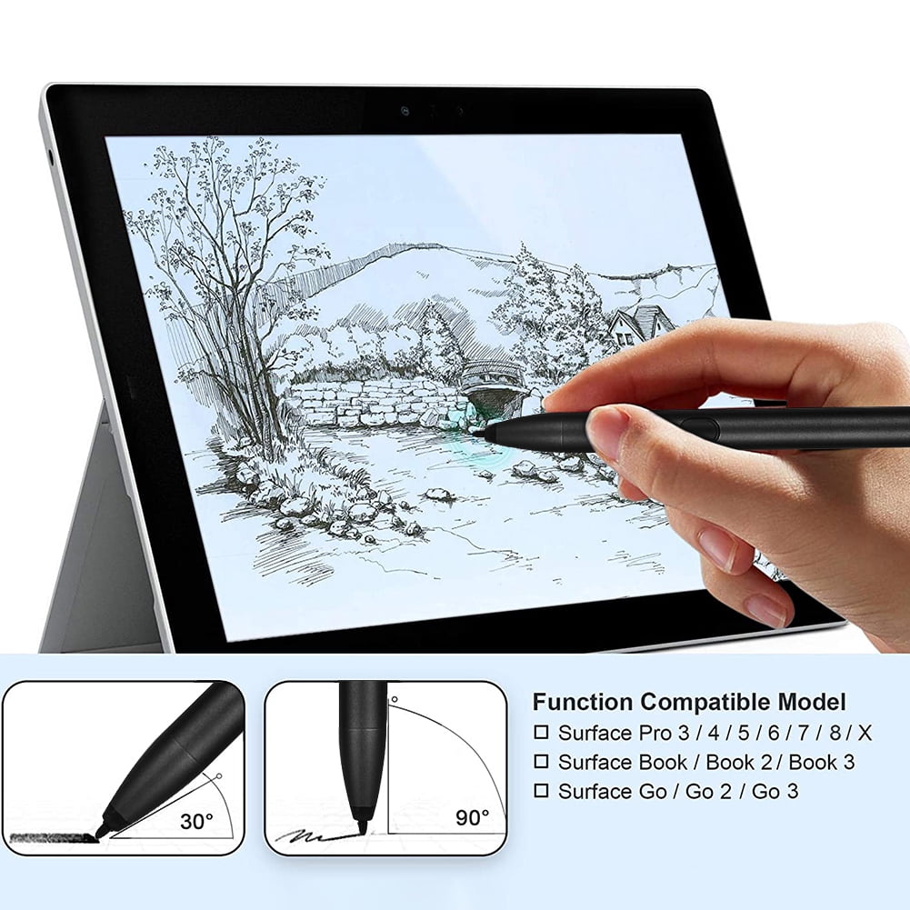 Smart Tablet Stylus Pencil Para Microsoft Surface Pro Sensitive Touch ...