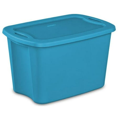 9 Pack Sterilite 18201009 Plastic Latching 10 Gallon Storage Container ...