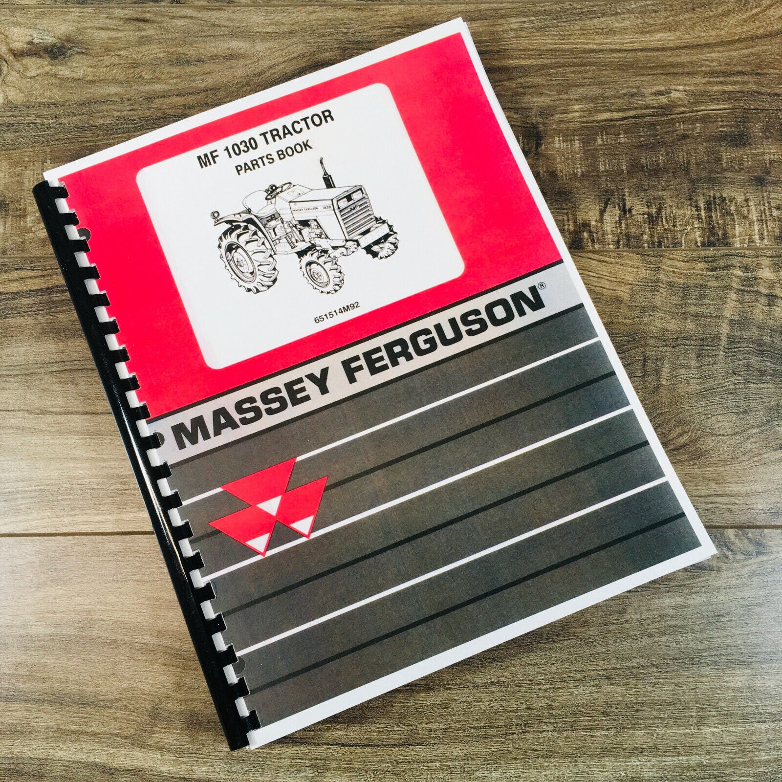 MASSEY FERGUSON MF 1030 TRACTOR PARTS MANUAL CATALOG BOOK EXPLODED ...