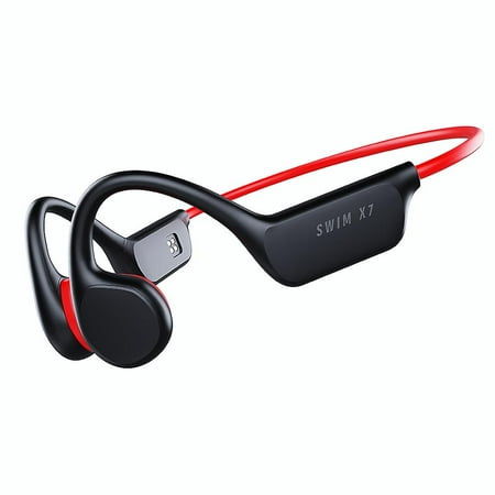 X7 Ipx8 Waterproof Swimming Bone Conduction Earphones Headset Open Ear ...
