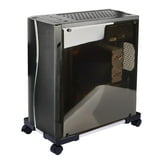 Miumaeov Mobile CPU Stand Adjustable Computer Tower Stand with 4 Caster ...