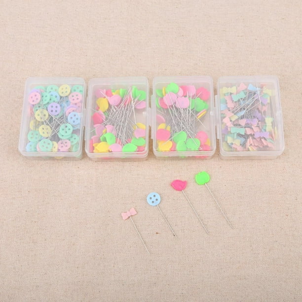 , Épingles de Patchwork, Outil de Quilting de Tête de Bouton de Fleur, Épingles de Nœud Papillon ...