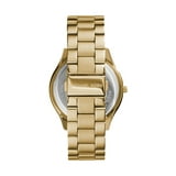 Michael Kors Women's Slim Runway Gold-Tone Watch 42mm MK3179 - Walmart.com