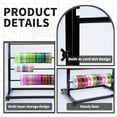 AIWFL 6-Tier Ribbon Holder, Large Capacity Ribbon Storage Rack, 31.5" x ...