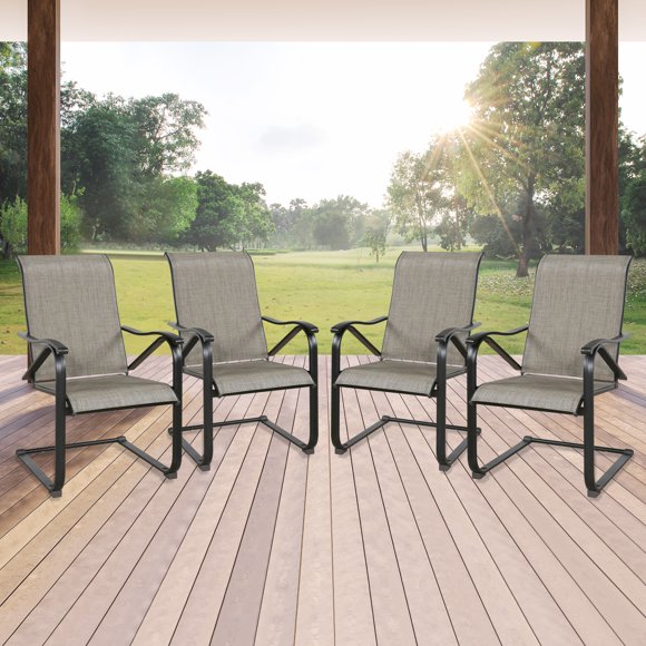 C Spring Patio Chairs