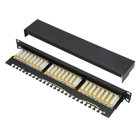 Patch Panel, Shielded Type Easy To Install Patch Panel 24 Port For ...