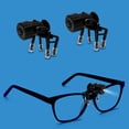 Bright Basics 2 Pack Universal Flexible Clip On LED Glasses Light ...