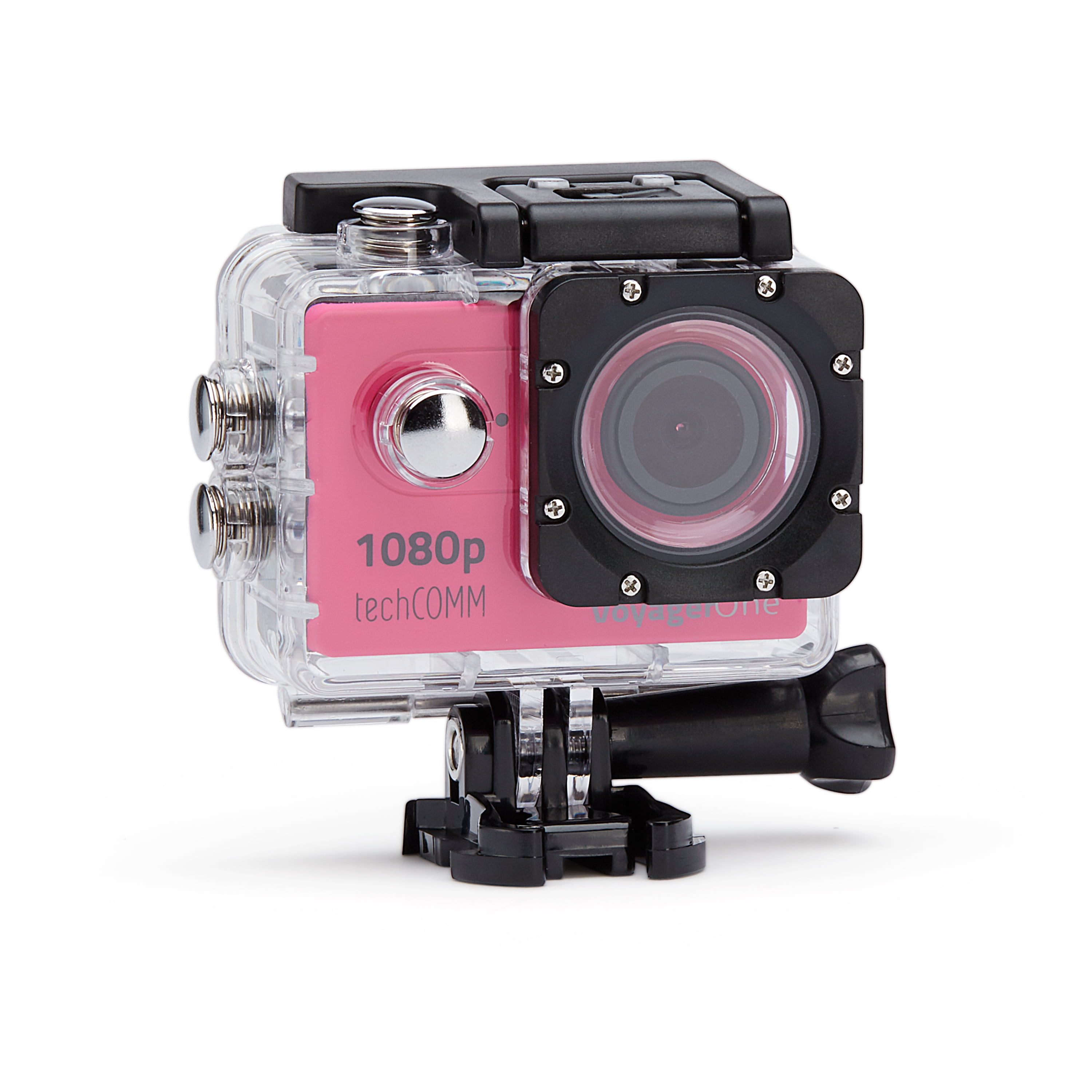 TechComm Voyager One 1080P Sports Action Wi-Fi Camera with CMOS Sensor ...