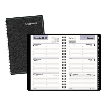 AT-A-GLANCE Weekly Pocket Appt. Book, Telephone/Address Section, 6" x 3 ...