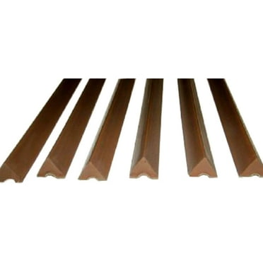 U23 Rubber Bumpers Replacement Pool Table Rail Cushions (Set of 6) - 7 ...