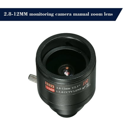 M12 HD 2.8-12mm 3 Megapixel F1.4 Manual Focus Zoom Varifocal CCTV MTV ...