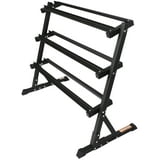 BalanceFrom 3-Tier Easy-Grab Dumbbell Rack Multi-Level Weight Storage ...