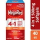 MegaRed Advanced 4in1 500mg, 40 Softgels - Walmart.com