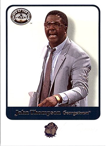 2001 Greats of the Game #40 John Thompson NBA Basketball Trading Card ...