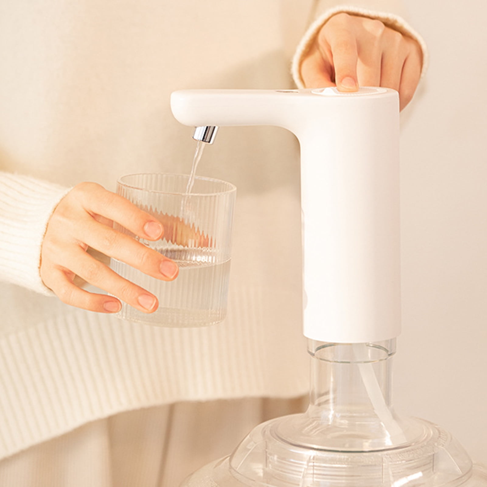 Anvazise 1 Set 2000mAh Water Dispenser Six-speed Button Control ...