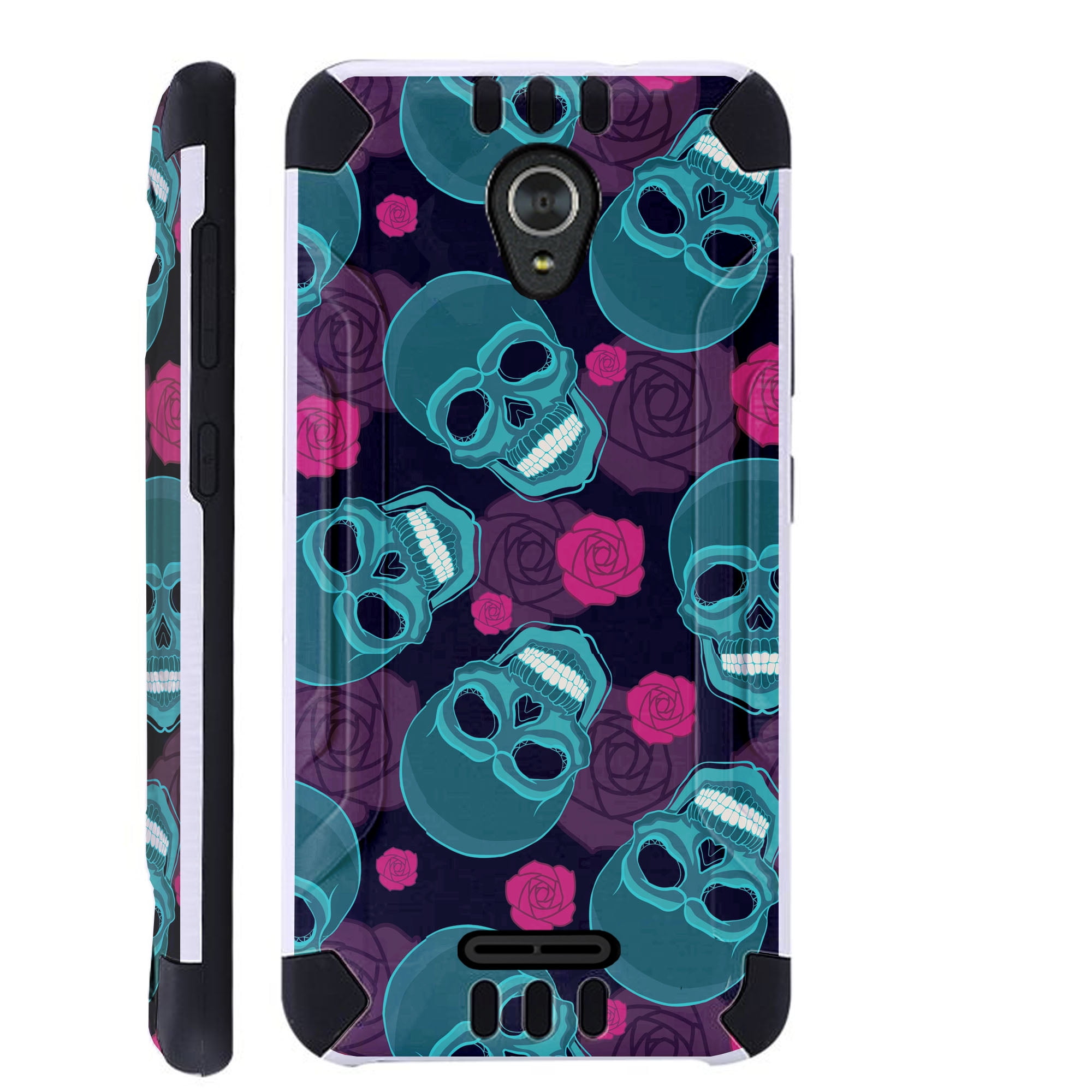 Compatible Wiko Ride (Boost) Case Slim Dual Layer Armor Hybrid TPU ...