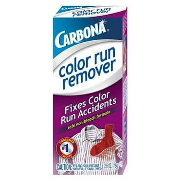 Carbona Color Run Remover 2.6 OZ - Stain Clothes Removal, Bleed Laundry ...