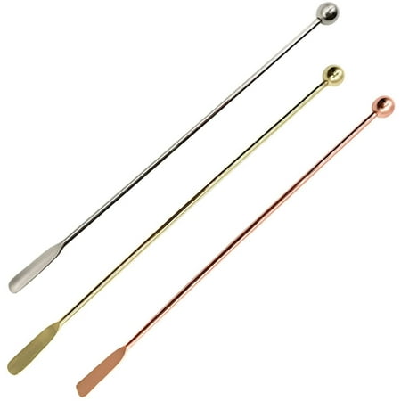 3 PCS 7.5 Inch Coffee Stirring Rods Stainless Steel Stirrers Stick ...