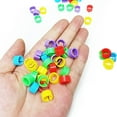 200x Assorted Color Bird Foot Rings Species Identify for 8mm Fly ...