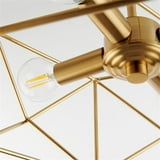 Harrison 13in 4 Light Gold Semi-Flush Mount Ceiling Fixture - Walmart.com