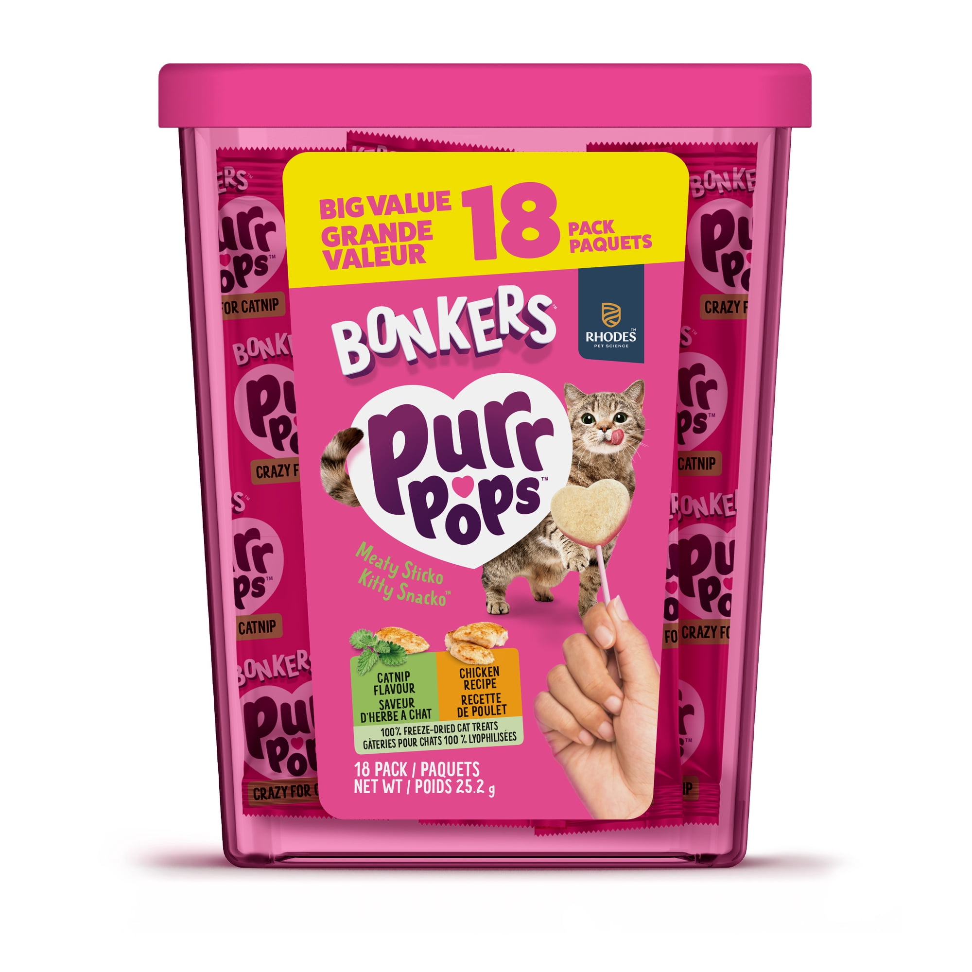 Click here for Bonkers Purrpops  Freeze Dried Chicken & Dried Cat... prices