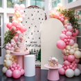 6.6FT Arch Backdrop Covers, Christmas Tree Wedding Arch Cover Stretchy ...