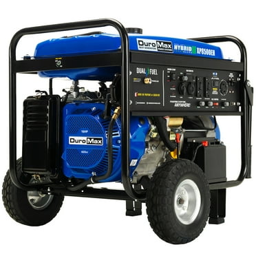 DuroMax XP15000EH 15,000 Watt Portable Dual Fuel Gas Propane Generator ...