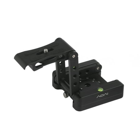 ADAI Z-Shaped Flex Tilt Tripod Head Aluminum Alloy Folding Z Tilt Head ...