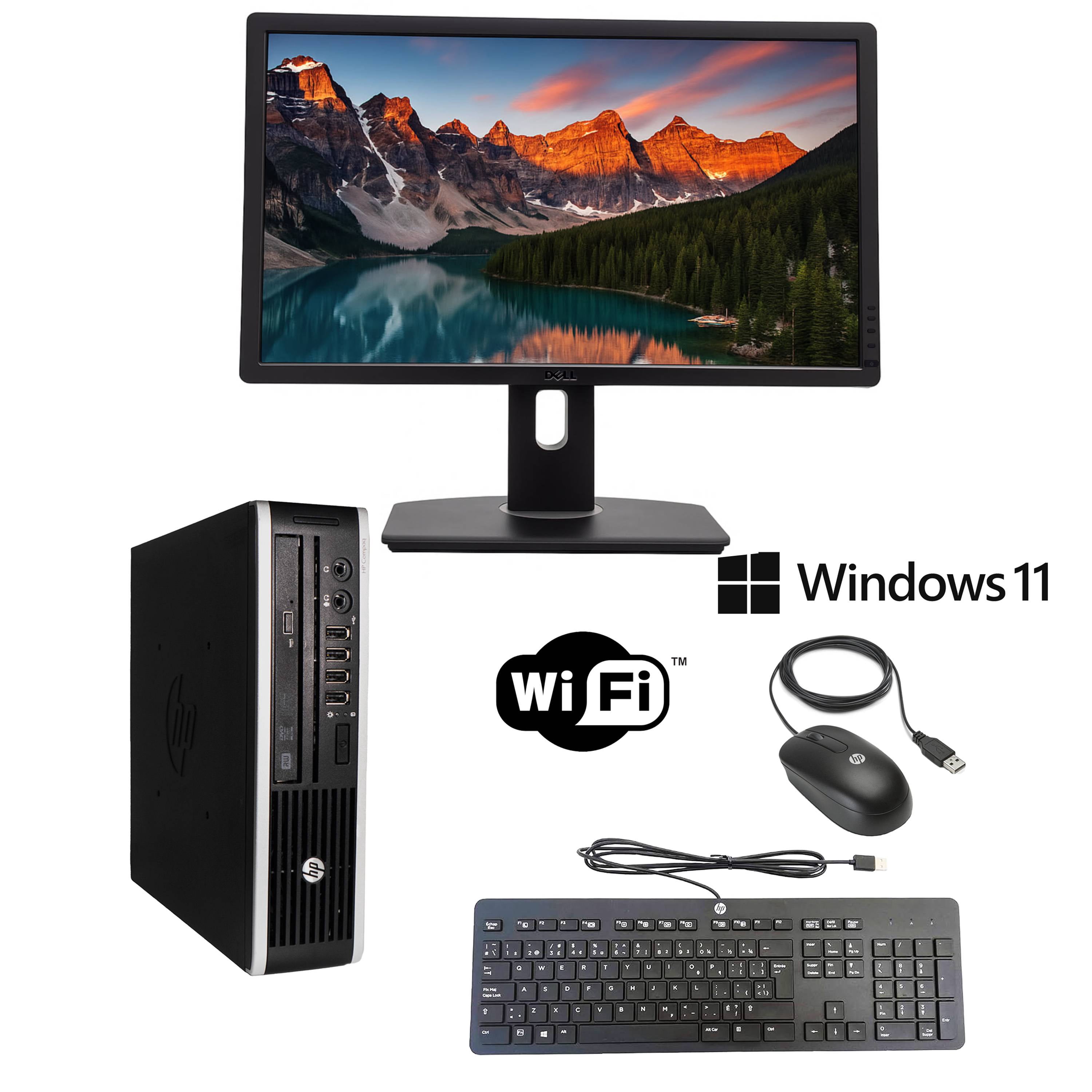 Restored Bundle Monitor and HP Compaq PC | Win 11 | 16 GB | 1 TB SSD ...