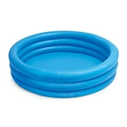 Intex Crystal Blue Inflatable Pool 45" x 10" - Walmart.com