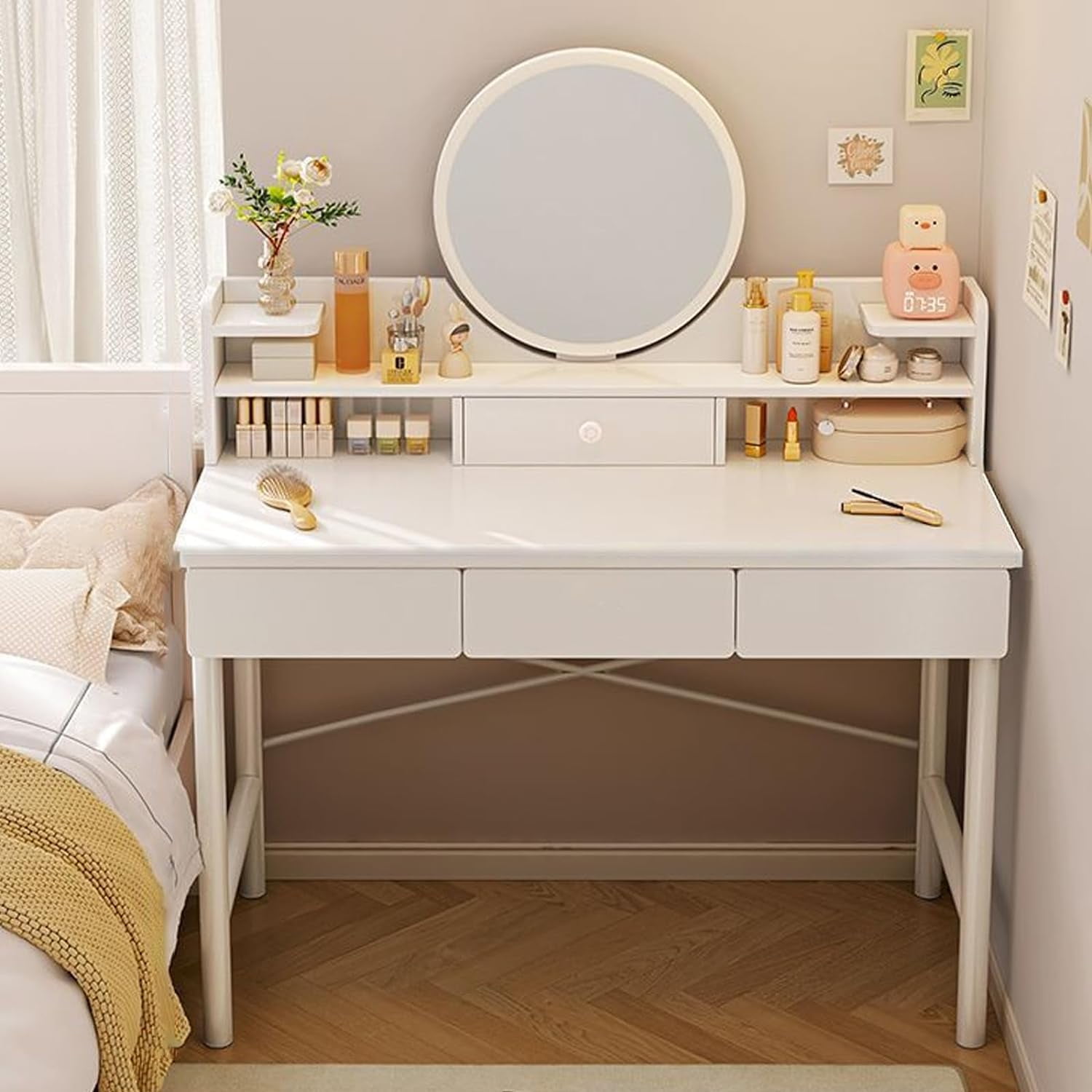 Click here for Surjde Vanitys  Makeup Vanity With Mirror  Vanity... prices