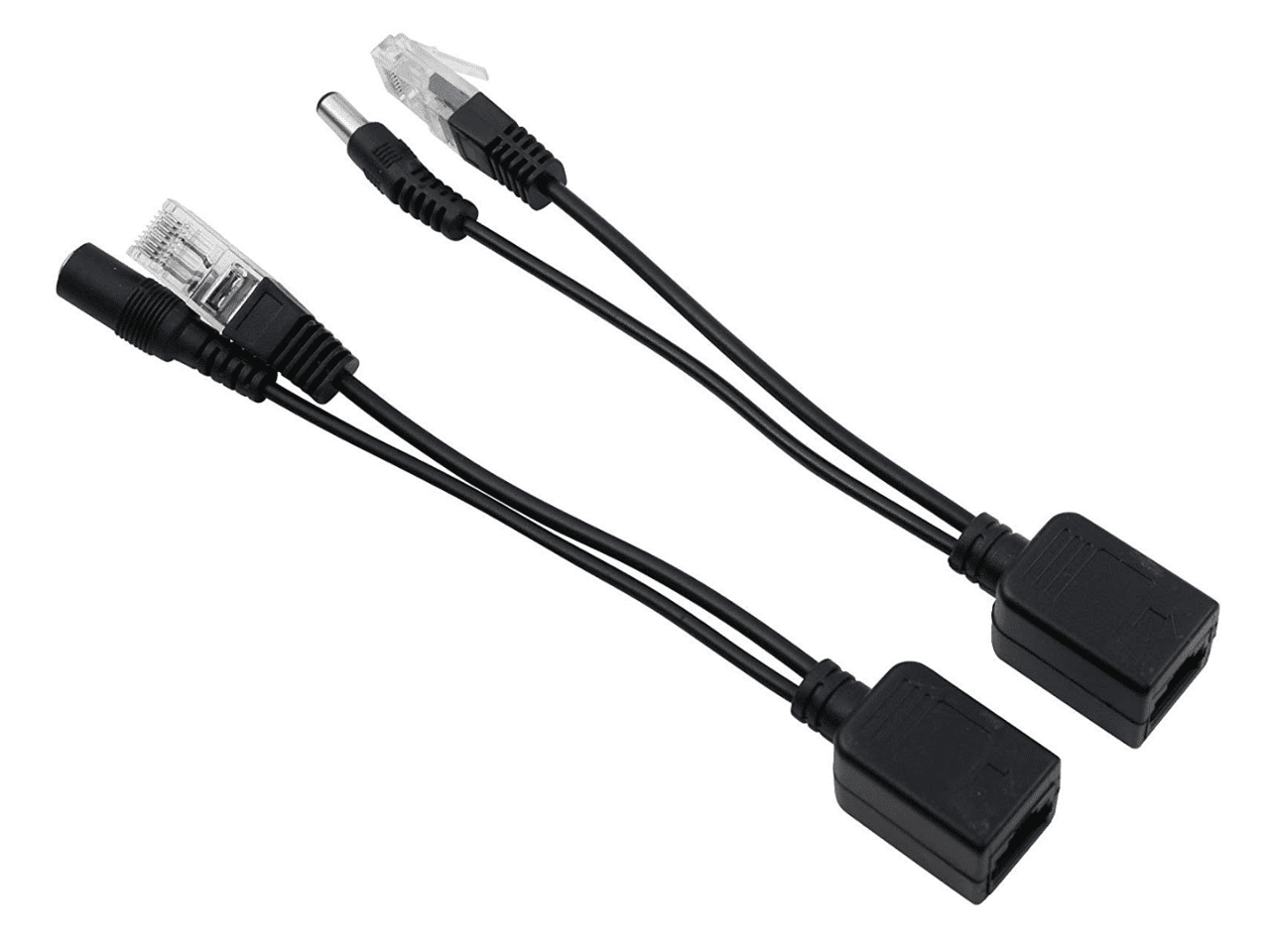 Power Over Ethernet Passive PoE Adapter Injector + Splitter Kit PoE ...