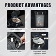Car Ashtray, Portable Smokeless Cylinder Cup Holder Ash Tray, Smokeless ...