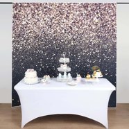 Efavormart 8ft Gold Sequin Photo Booth Backdrop Photography Backdrop ...