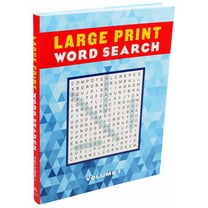 Large Print Word Search (Paperback) - Walmart.com