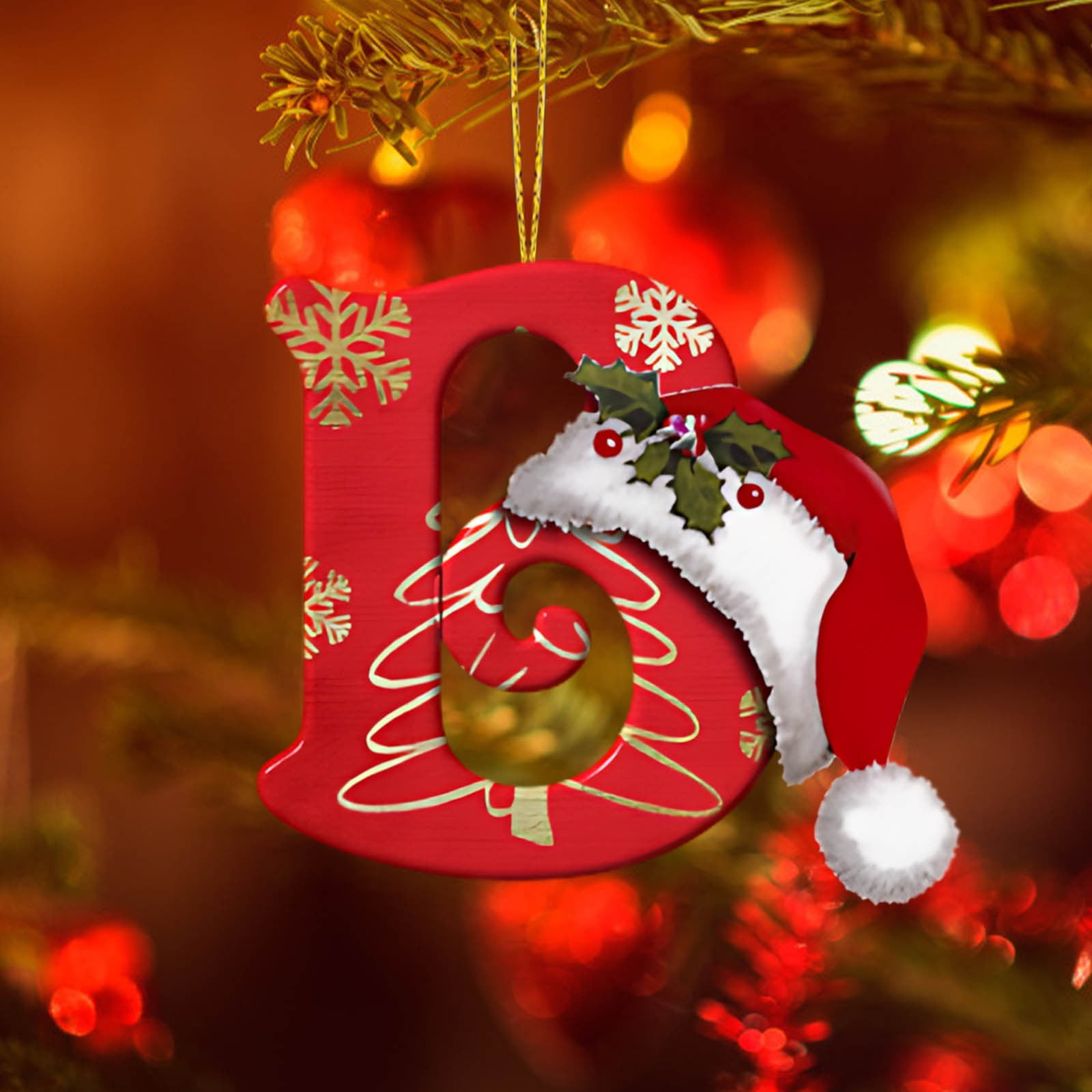 Click here for Wdhugt Alphabet Acrylic Ornament Letter B Christma... prices