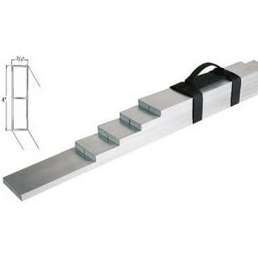 Kraft Tools ST295 L-Shaped 5 Piece Aluminum Screed Set 1-1/2', 2', 3 ...