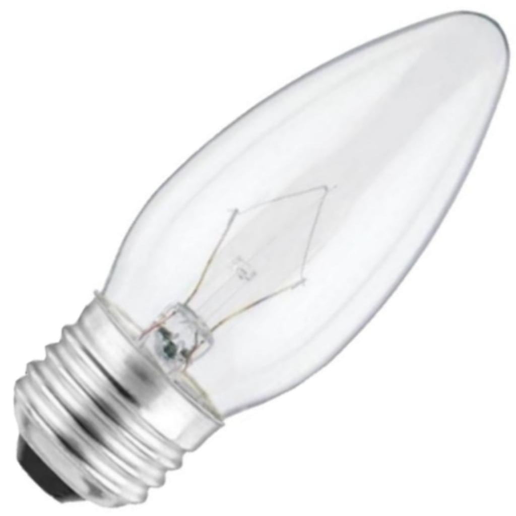 Philips 168294 - 60B13/C/LL B13 Decor Torpedo Light Bulb - Walmart.com
