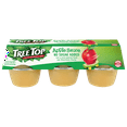 (2 pack) Tree Top Apple Sauce, No Sugar Added, 4 Ounce Cup, 6 Count ...