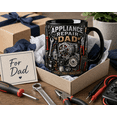 Appliance Repair Dad Accent Mug, Father’s Day Coffee Mug for Daddy with ...