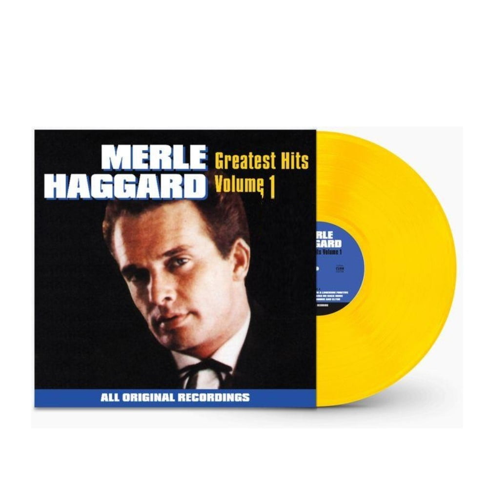 Merle Haggard Greatest Hits Volume 1 Exclusive Limited Opaque Yellow