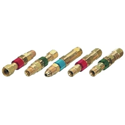 Quick Connect Component, Female Socket, Brass, Inert Gas | Bundle of 5 ...