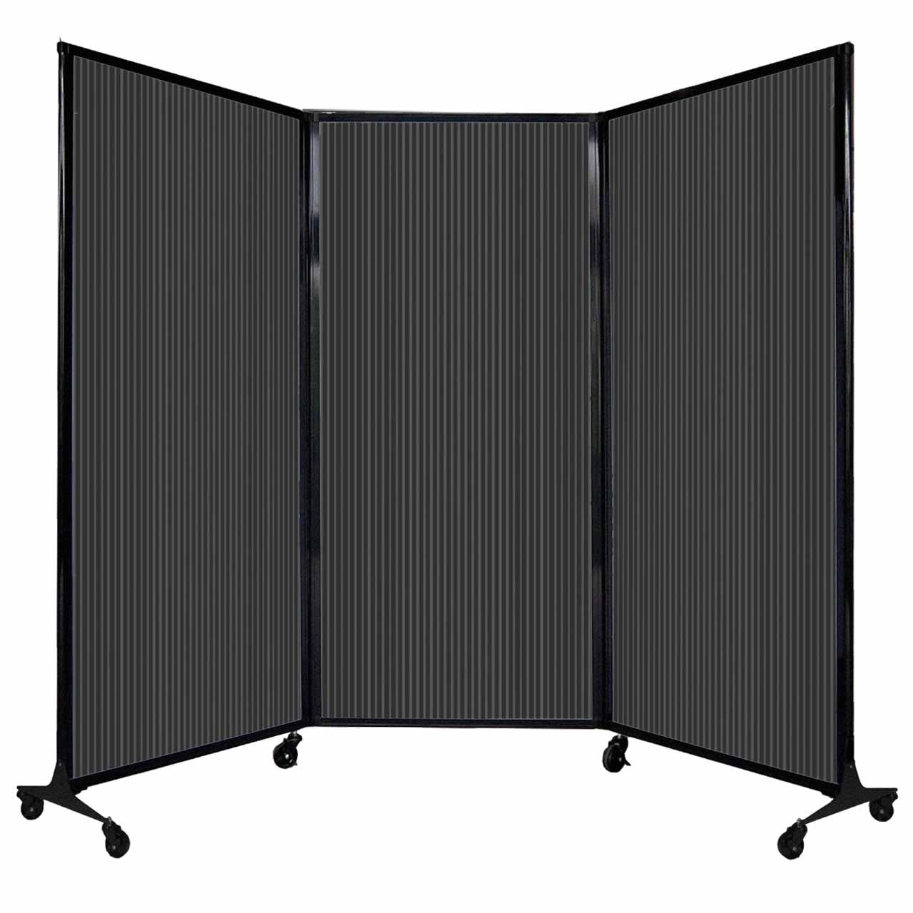 Versare QuickWall Folding Portable Partition | 3 Panels | 8'4" x 5'10 ...