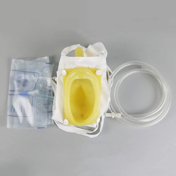 Urine Bag 1000ml Clear Urinary Drainage Bag Sealed Anti Reflux Valve ...
