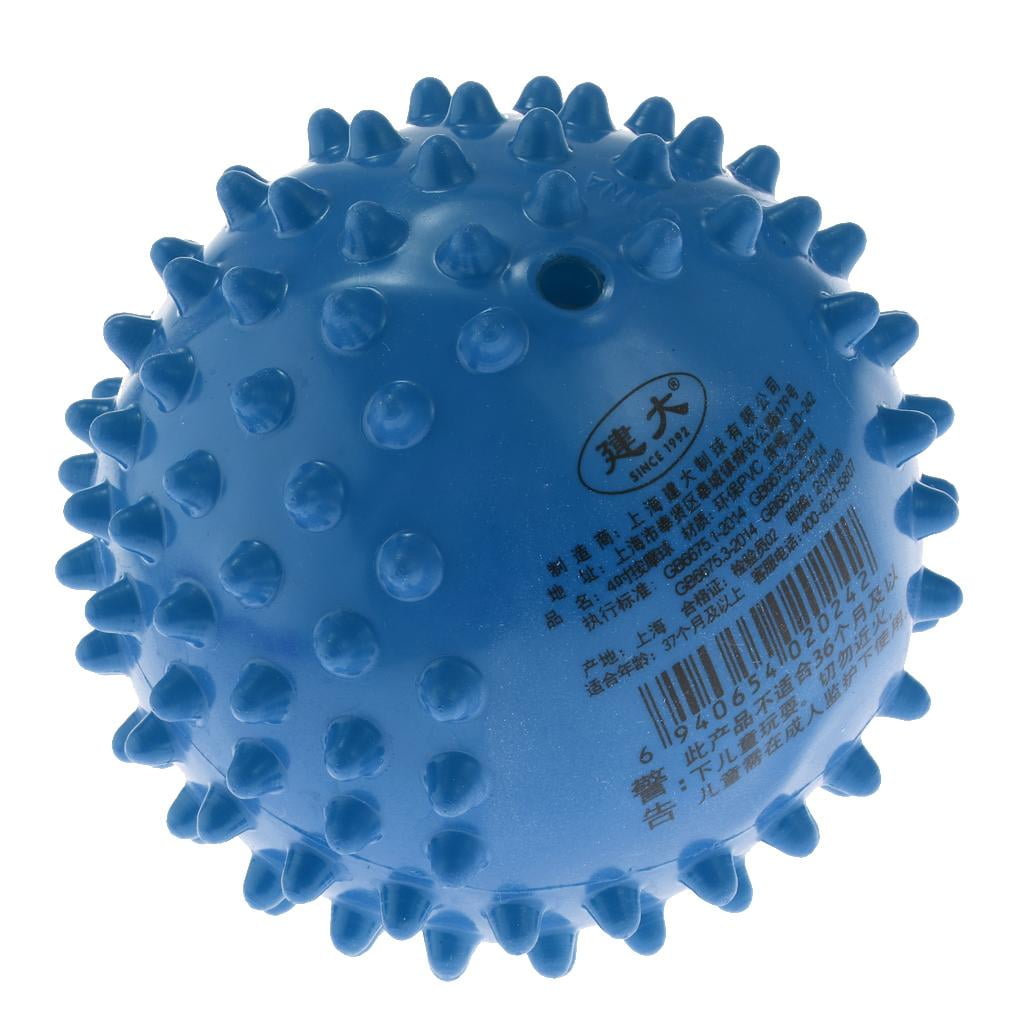 Click here for Siruishop 10cm Blue Pvc Inflated Knobby Bouncy Bal... prices