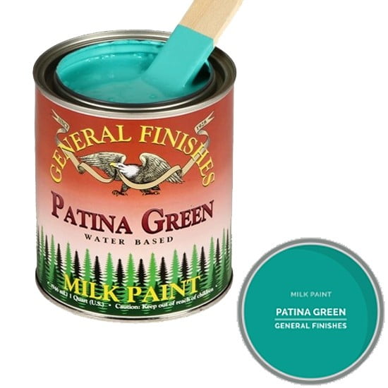 Patina Green, General Finishes Milk Paint, Pint - Walmart.com - Walmart.com