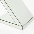 GDF Studio Adu Mirrored Z Shaped Side Table - Walmart.com