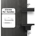 10 Pack Matte Black Kitchen Cabinet Knobs Drawer Hardware Cupboard ...