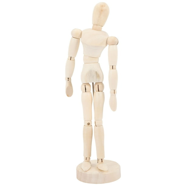 Modelo de maniquí de artista, modelo de maniquí de madera móvil, modelo ...