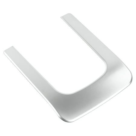 Gear Panel, U Shape Gear Panel Trim Silver Central Console Lightweight ...